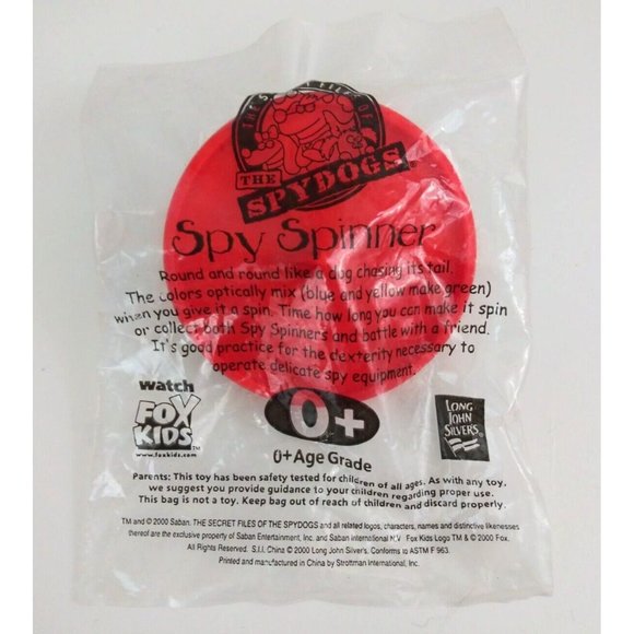 Fox Kids | Toys | New The Secret Files Of The Spy Dogs Spy Spinner Long ...